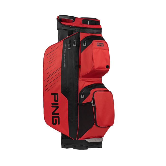 Bolsa Ping Pioneer Monsoon Red Black | Tienda de Golf - Buengolpe.com
